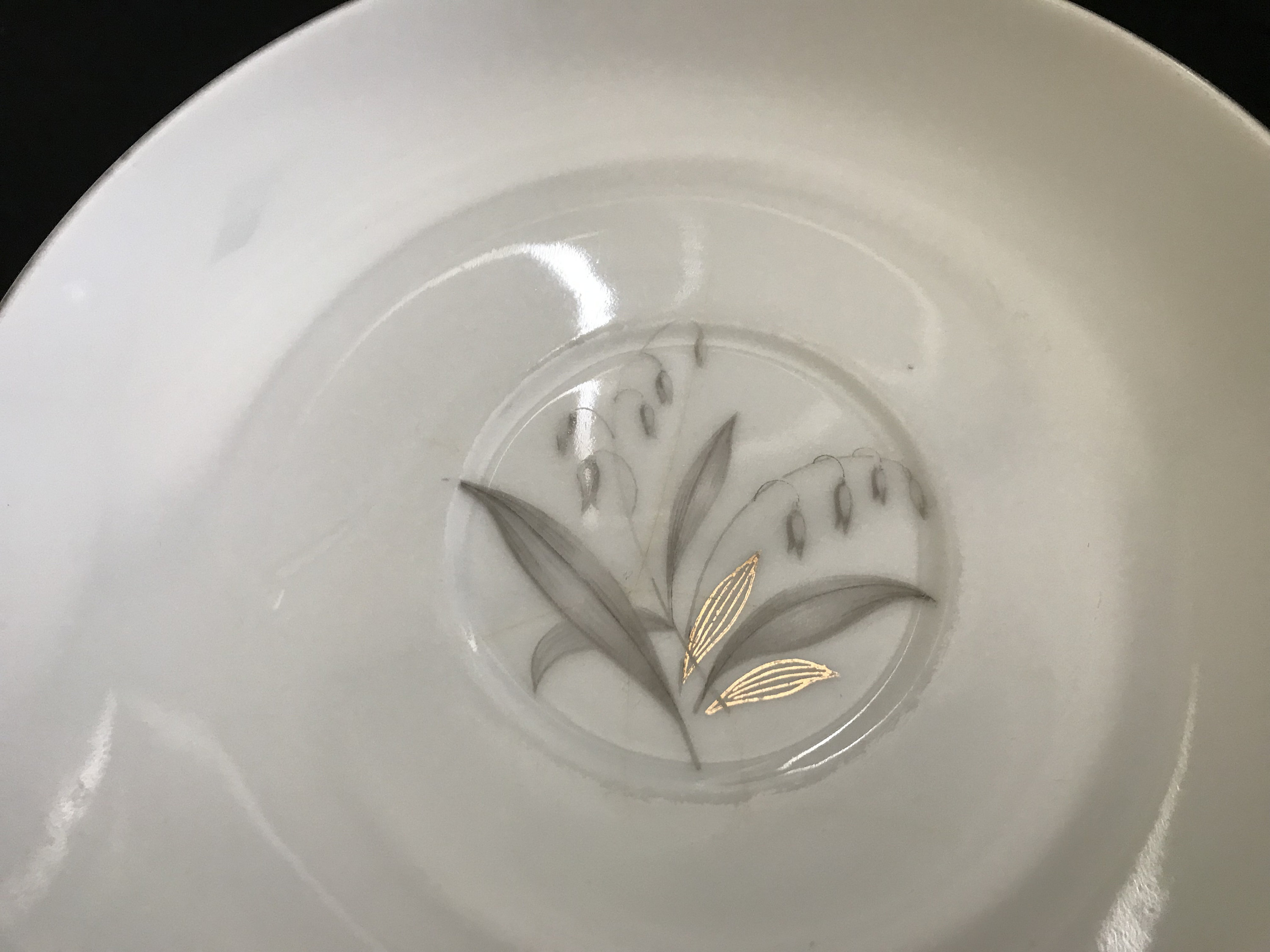 Three Kaysons Fine China Golden Rhapsody Saucer Plates - Etsy