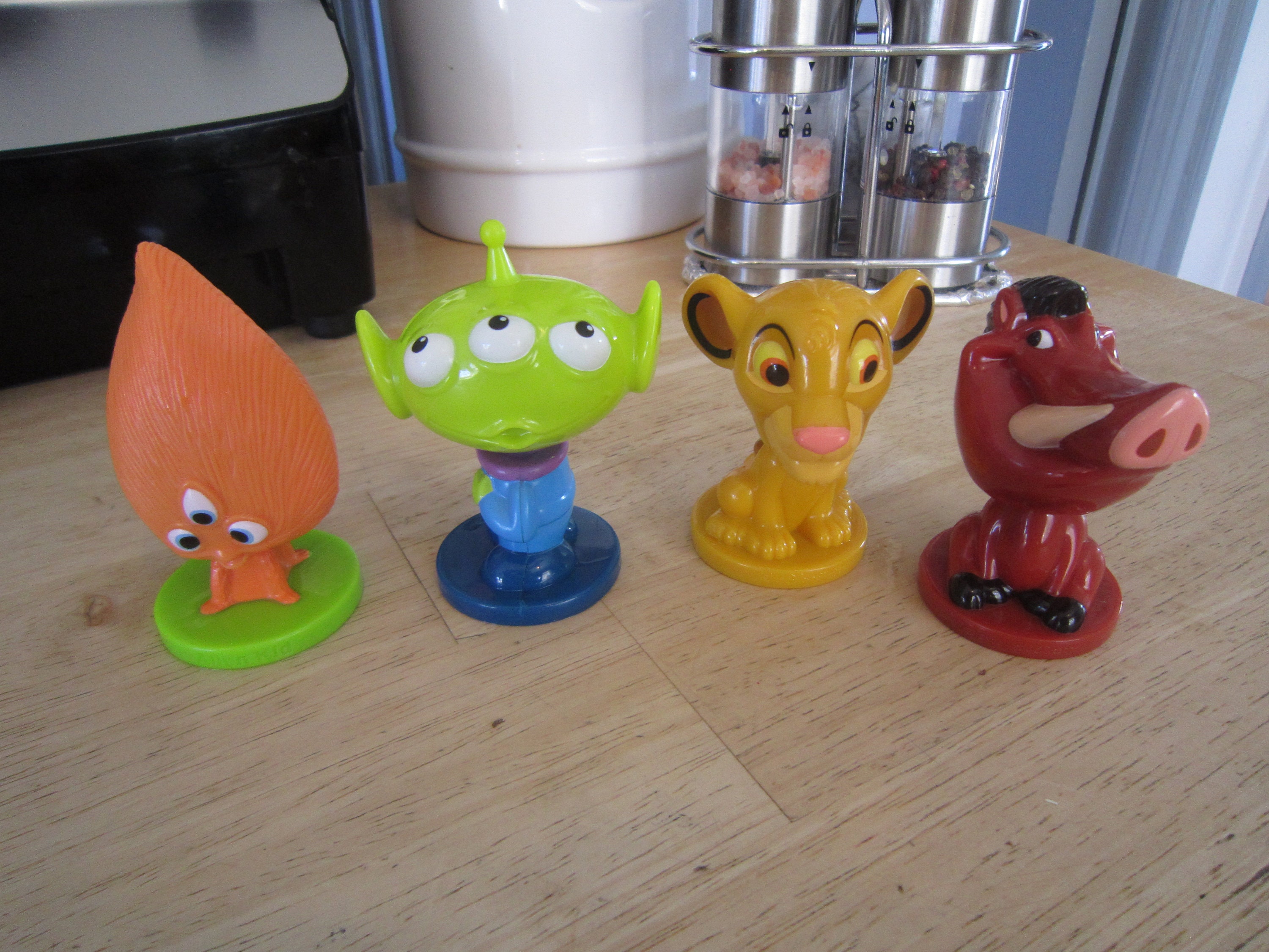 Disney Lion King and Toy Story Character Bobble Heads Pixar Disney ...