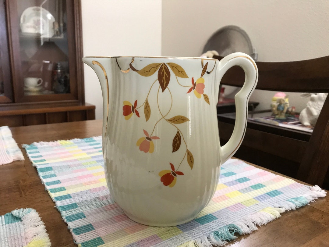Halls Superior Coffee Pitcher in Autumn Leaf Pattern. (no Lid) - Etsy