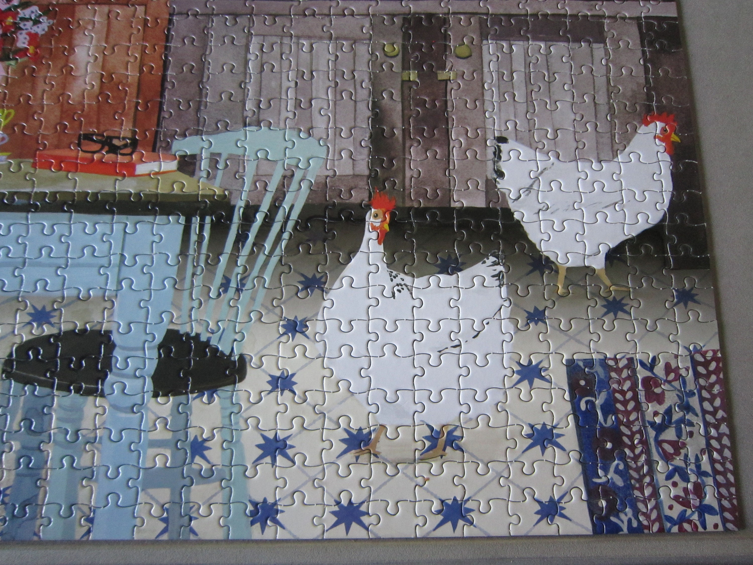 Kitchen Chickens 1000pc. Puzzle Games Brain Teasers Jigsaw | Etsy