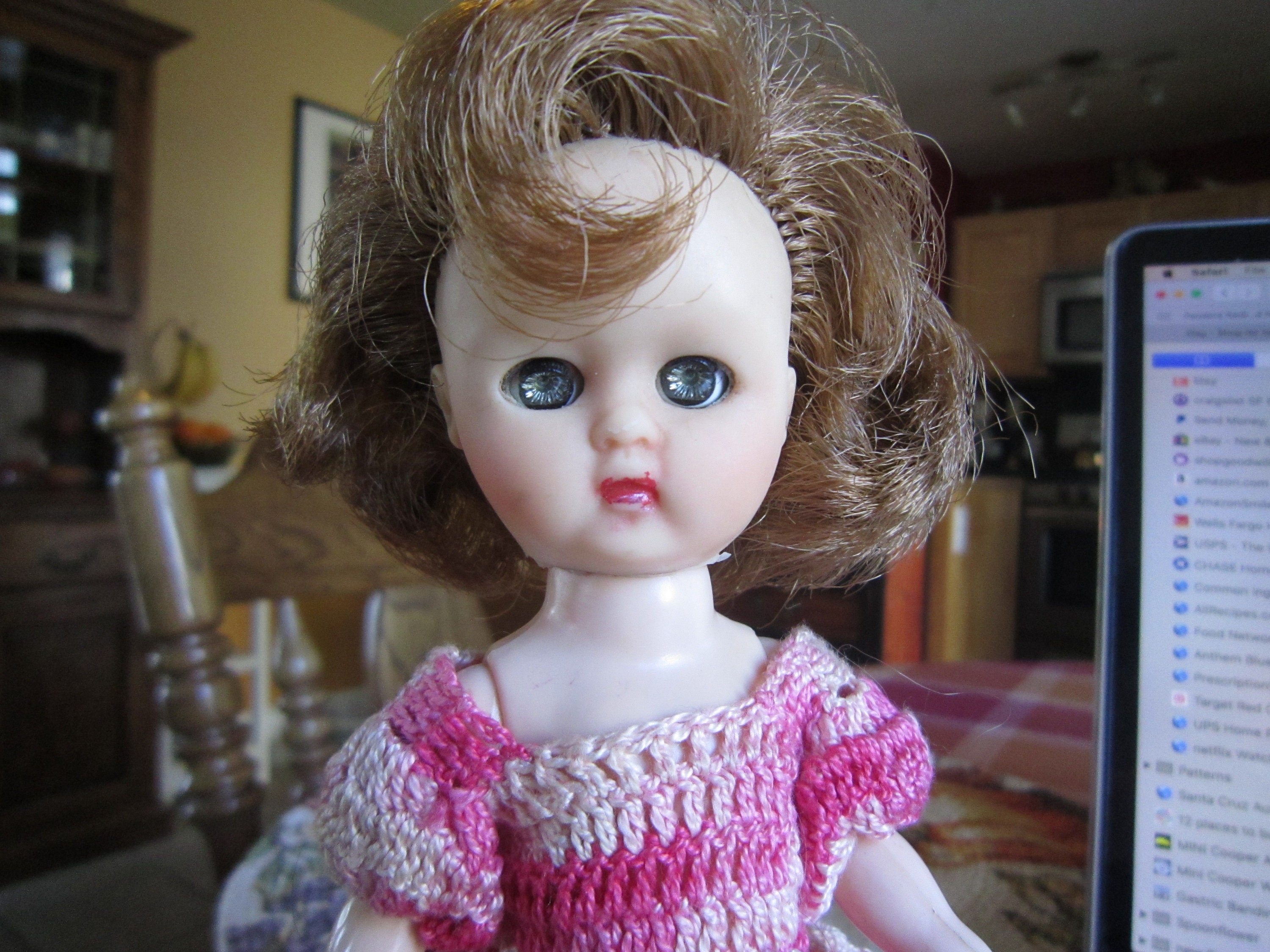 Cosmopolitan Ginger Doll 7 1/2 Walking Head Turning Doll 1950's - Etsy