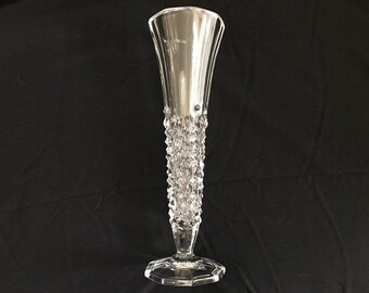 Cut Crystal Bud Vase - Etsy