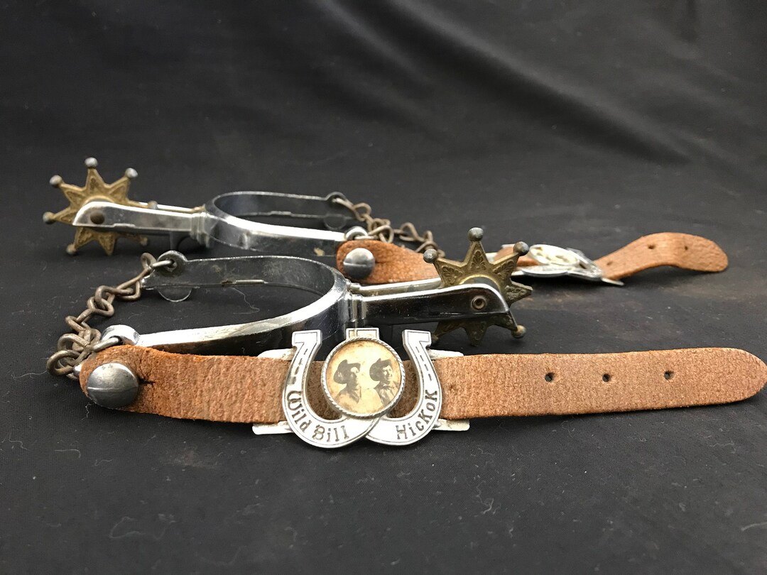 50s Toy Spurs From TV Series “the Adventures of Wild Bill Hickok” - Etsy