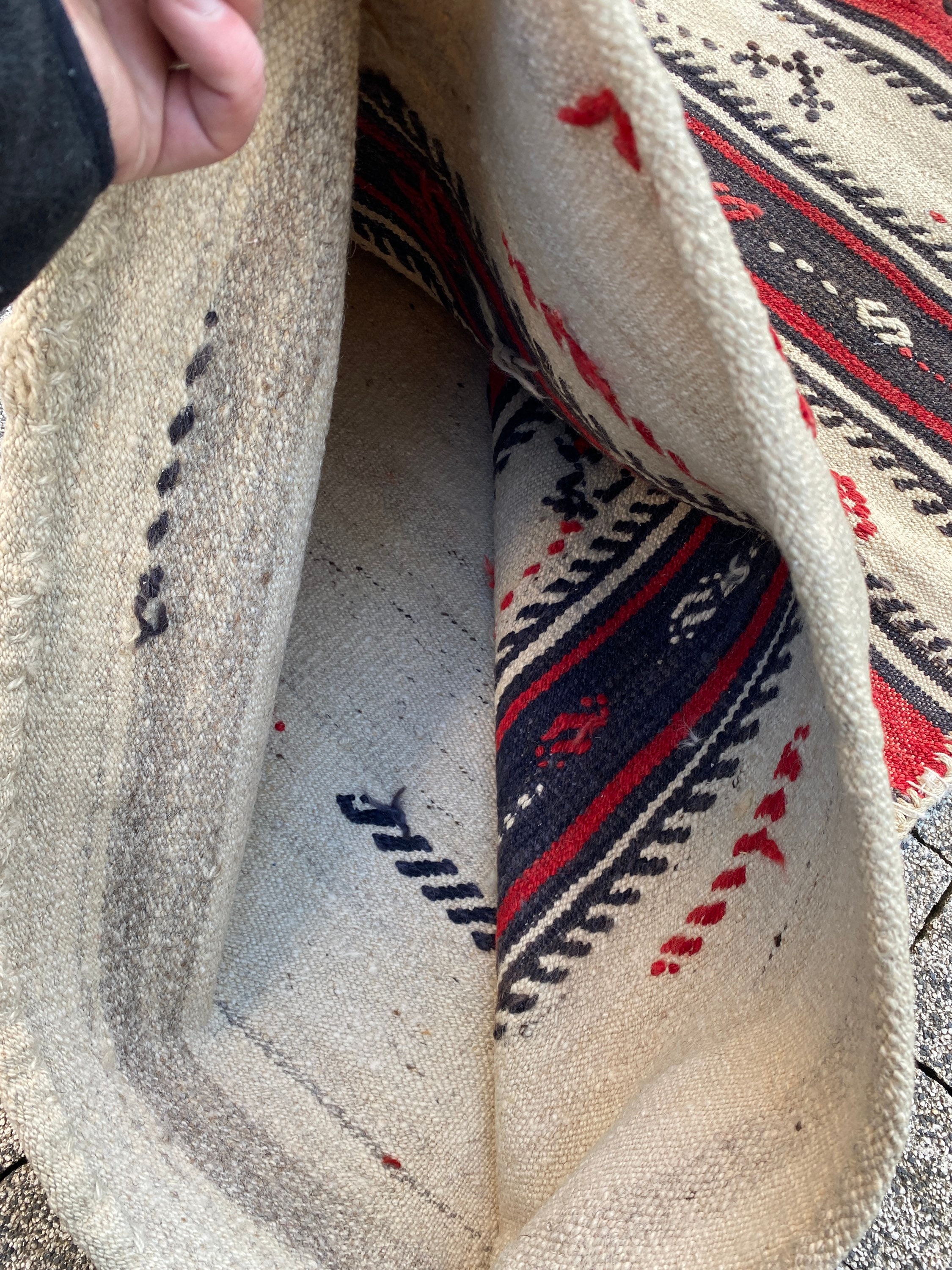 Tribal Storage Sack Primitive Kilim Chuval Storage Organic Primitive ...