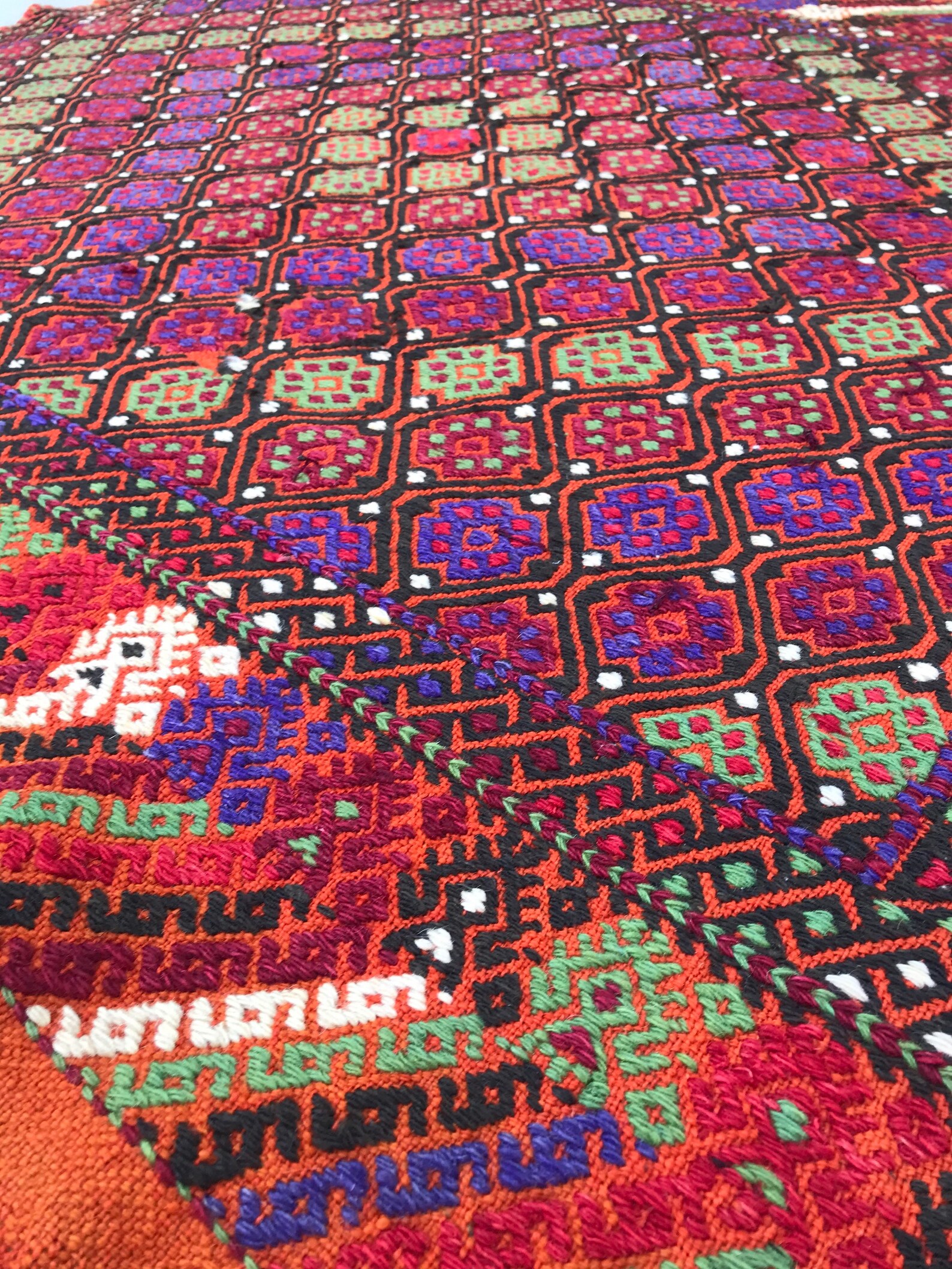 Sofrah Kilim Turkish Tribal Kilim Rug Nomadic S-antiq Rug - Etsy