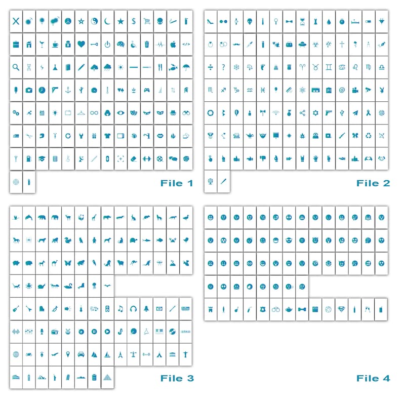 364 Minimal Vector Modern Gradient Icons INSTANT DOWNLOAD Png, Pdf - Etsy