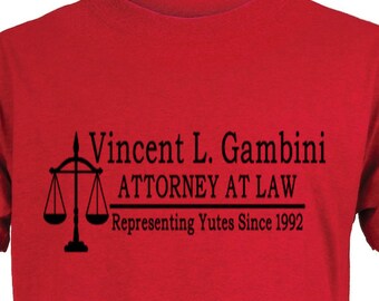 Vincent L. Gambini Attorney at Law Unisex T-shirt - Etsy