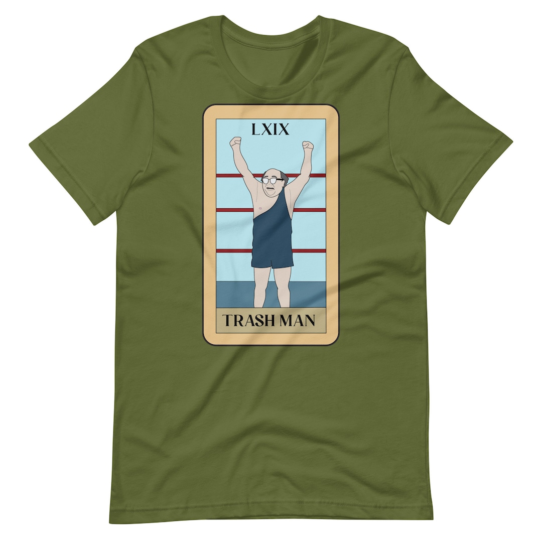 Trash Man Danny Devito Tarot Card T Shirt- Danny Devito Art, Its Always ...
