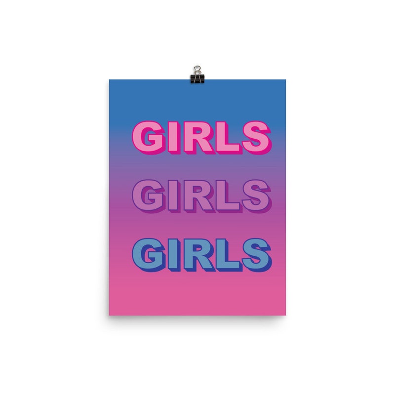 Bi Pride Poster - Etsy