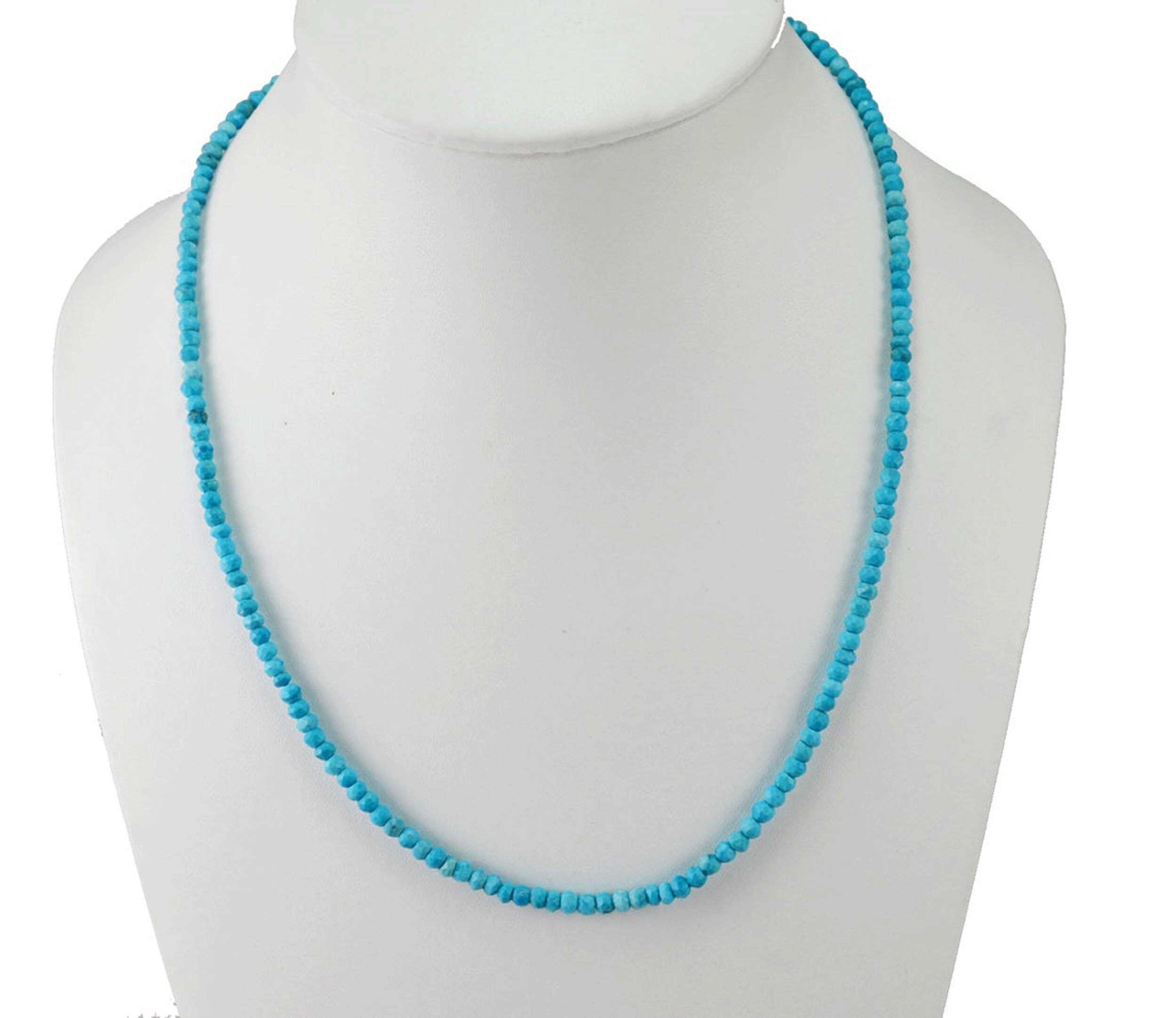 Turquoise Beads Necklace Turquoise Beads Jewelry Necklace Etsy