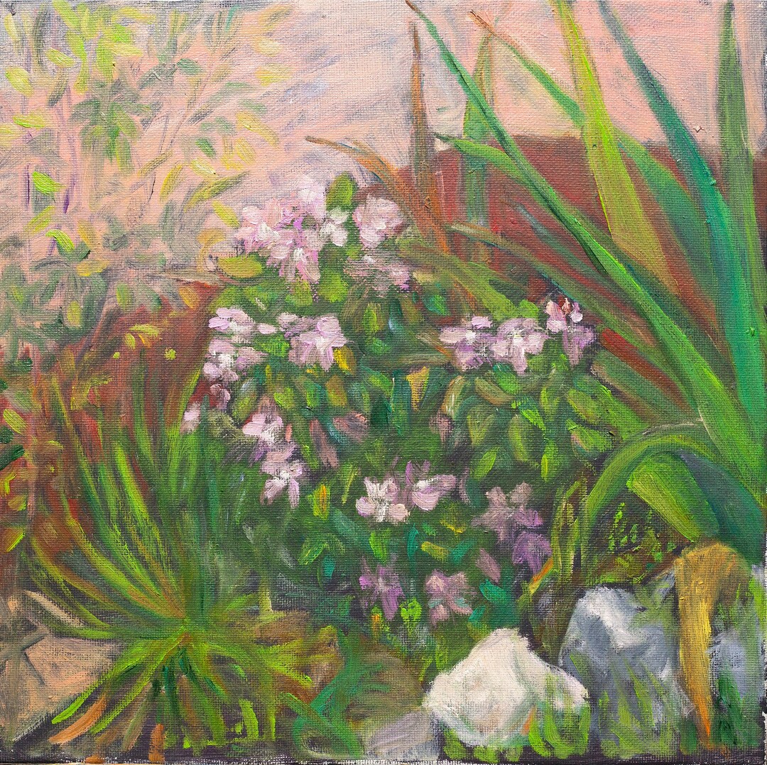 Garden Corner Still Life Original Oil Painting - Etsy
