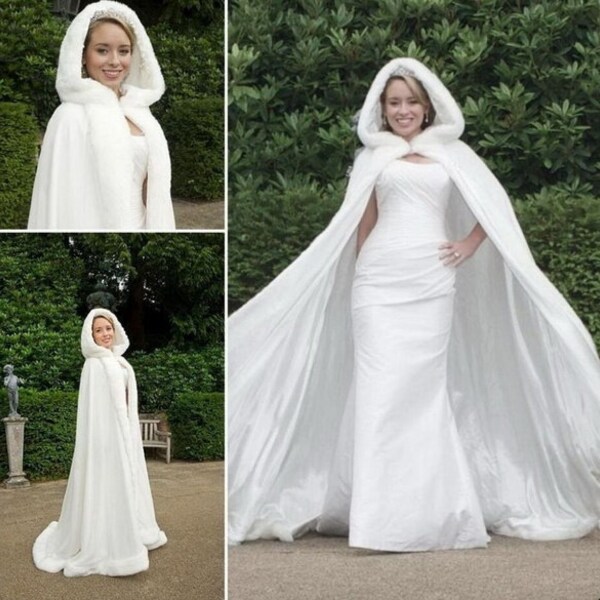 Winter Wedding Cape - Etsy