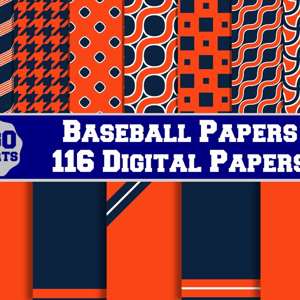 Navy and Orange Wallpaper - Etsy