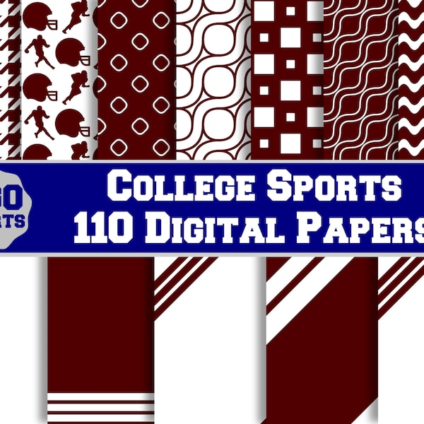 Maroon Football Background - Etsy