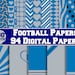 Football Papers Discount Super Bundle, Over 3,500 Printable Digital ...