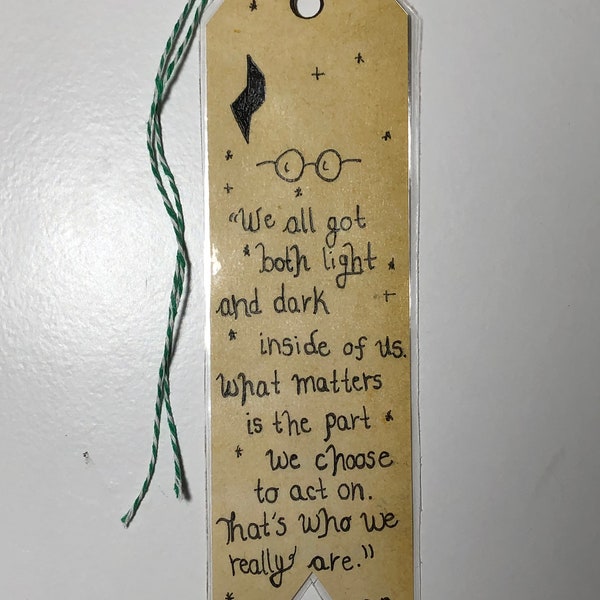 Bookmark With Quote - Etsy