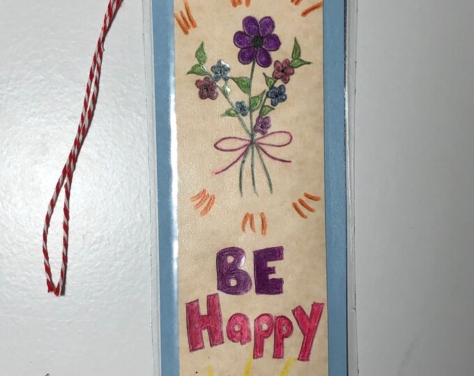 Happiness Bookmarks, Be Happy Quotes, Colorful Bookmarks, Positive ...