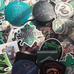 Wizard Sticker Set Set of 20 HP Wizardry House Stickers - Etsy