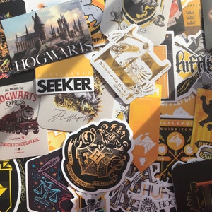 Wizard Sticker Set Set of 20 HP Wizardry House Stickers - Etsy