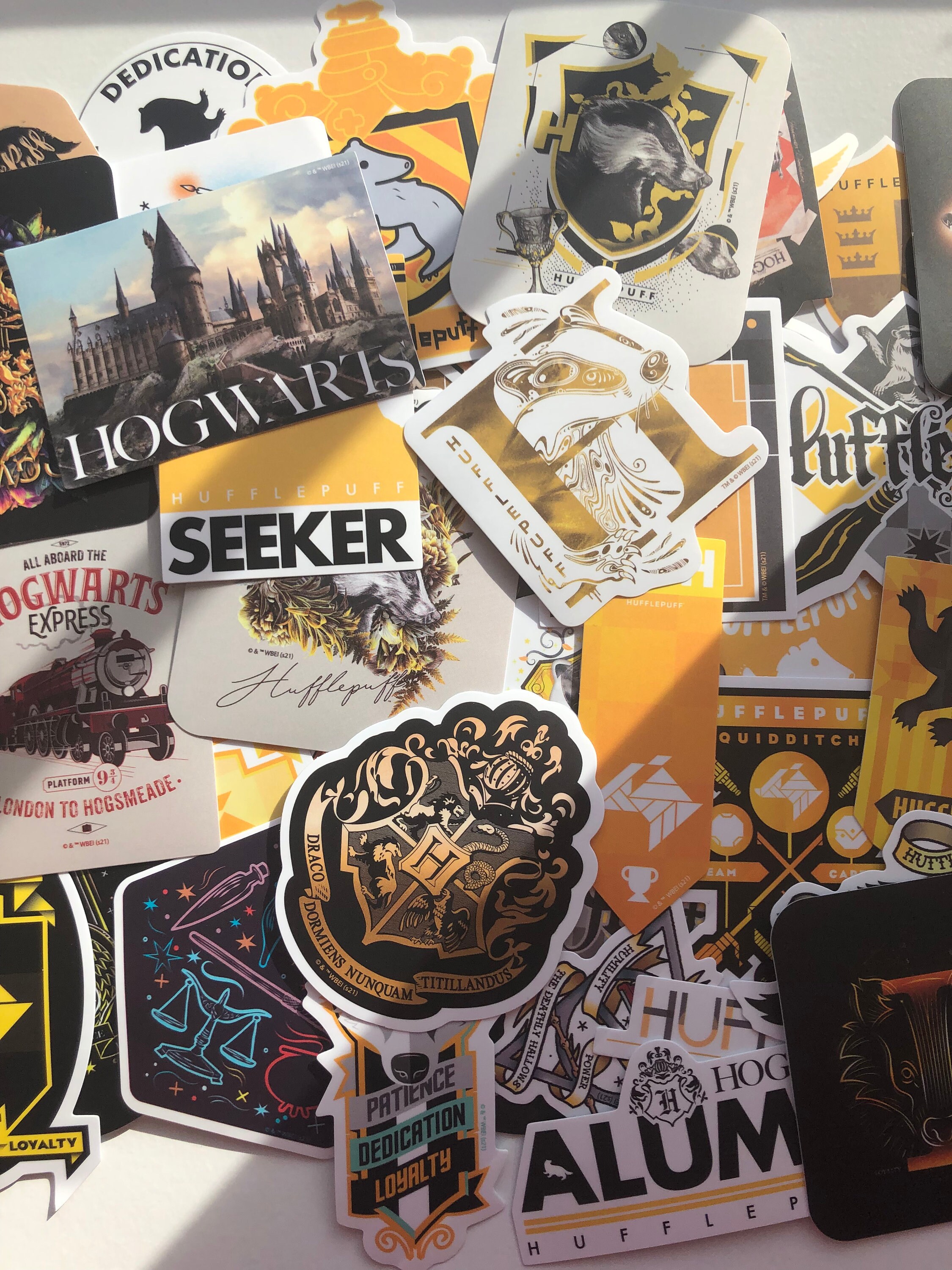 Wizard Sticker Set Set of 20 HP Wizardry House Stickers - Etsy