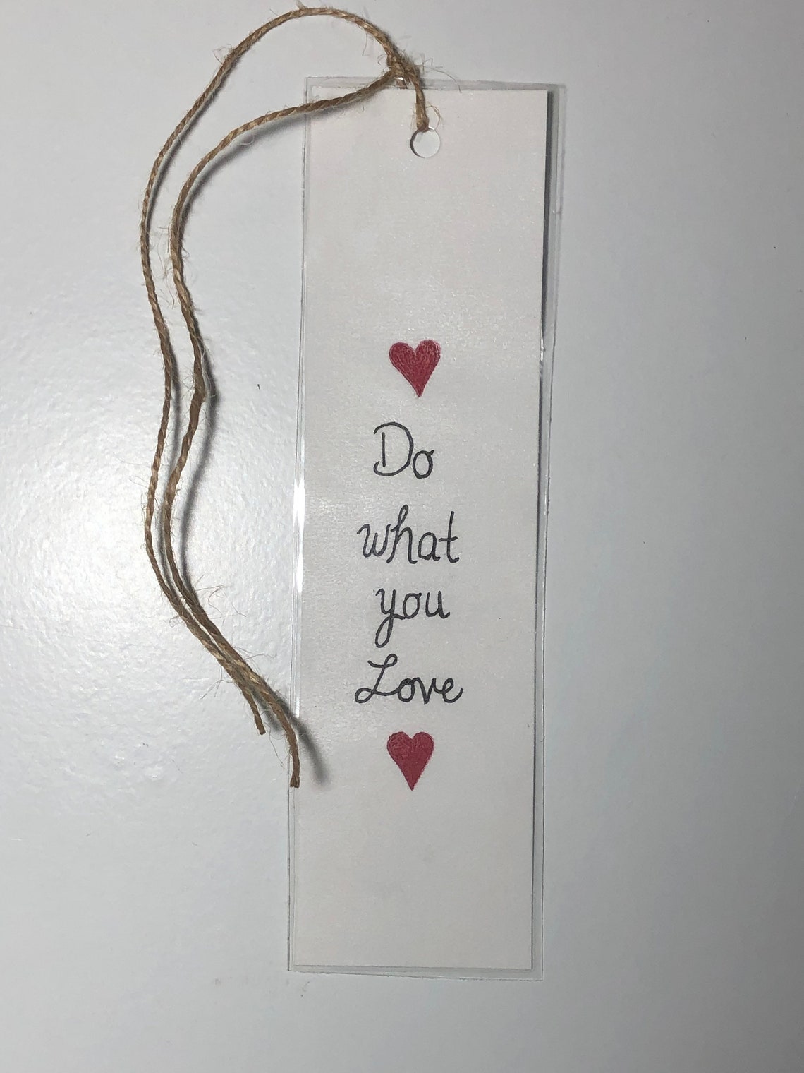 Hand drawn bookmark Love gifts quote bookmark hand drawn | Etsy