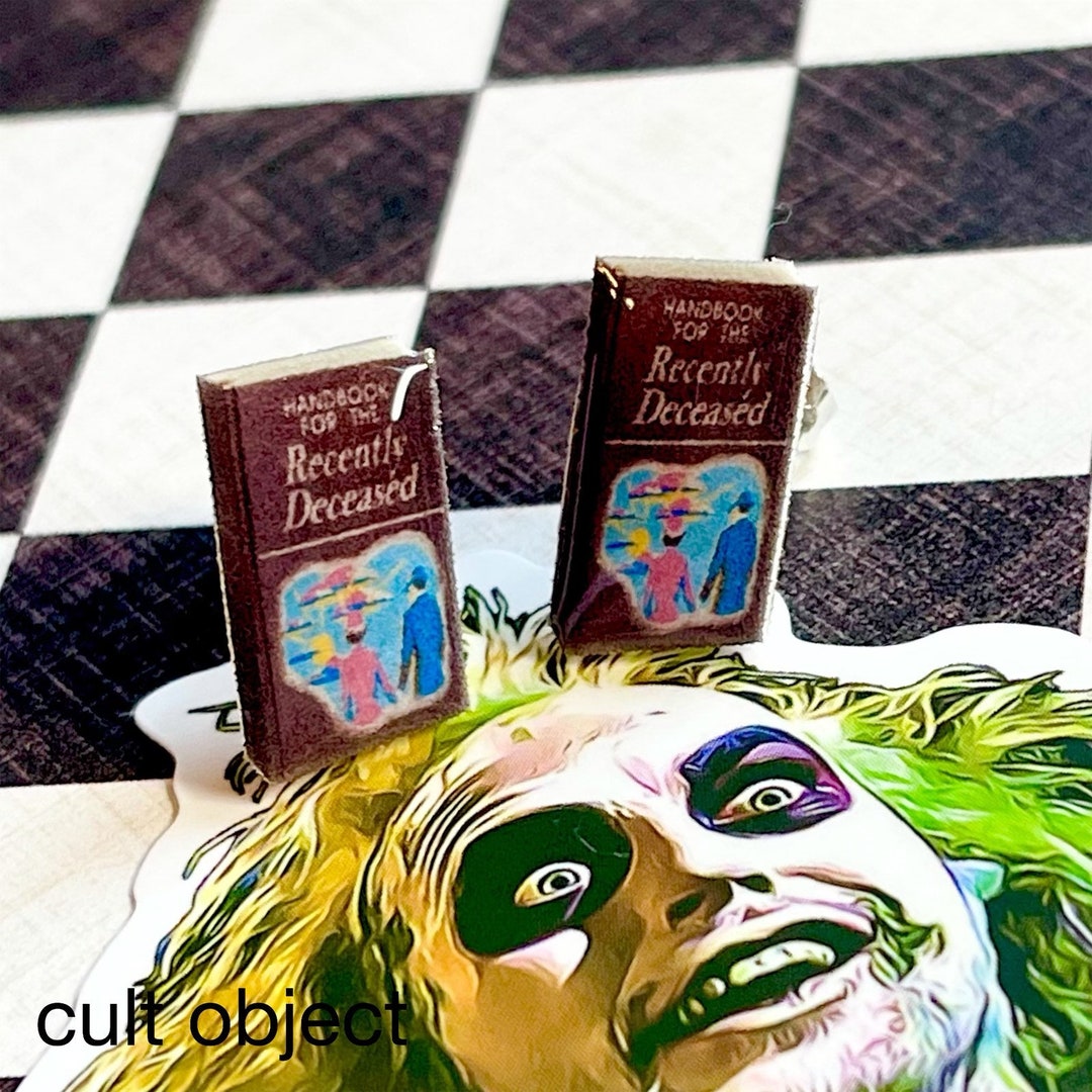 Beetlejuice Betelgeuse Handbook for the Recently Deceased Stud and Clip ...