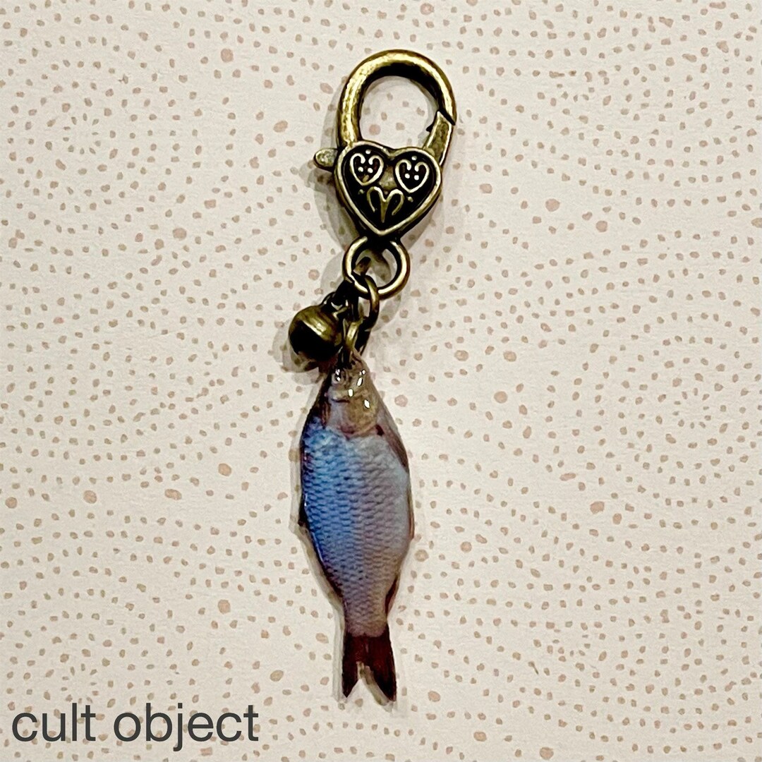 Realistic Fish Cat Collar Charm - Pet Tag - Cat Tag - Pet Jewelry - Etsy