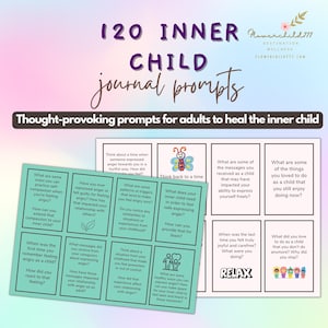 Inner Child Journal Prompts, Inner Child Healing, Guided Journal ...