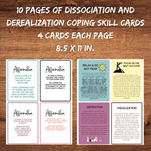 Dissociative Identity Disorder DID Dissociative Experience Cards ...