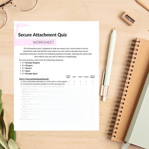 Attachment Style Quiz Pdf, Attachment Style Questionnaire Attachment ...