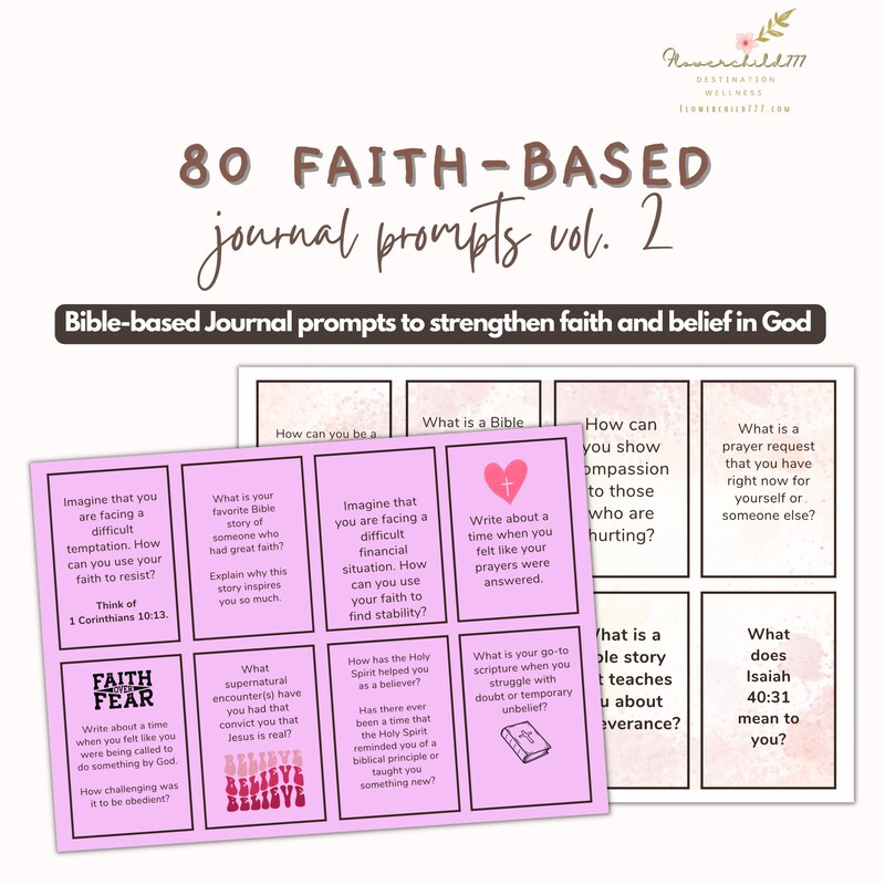 Faith Bullet Journal - Etsy
