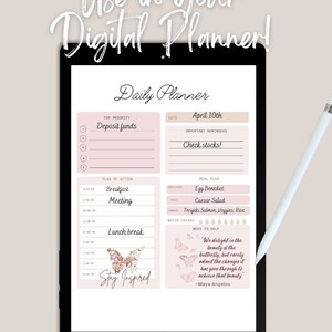 Daily Affirmation Stickers, Quotes Stickers, Digital Planner Stickers ...