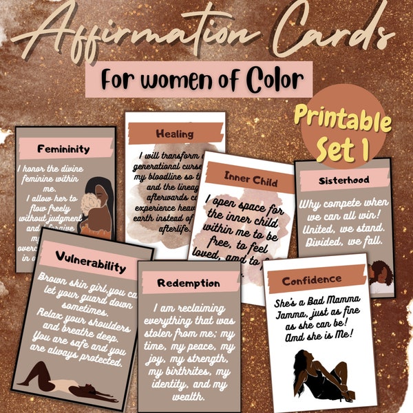 Empowerment Cards Printable - Etsy