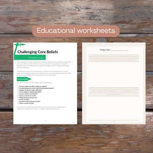 Printable Core Beliefs Worksheet Pdf CBT List of Core Beliefs Cbt Pdf ...