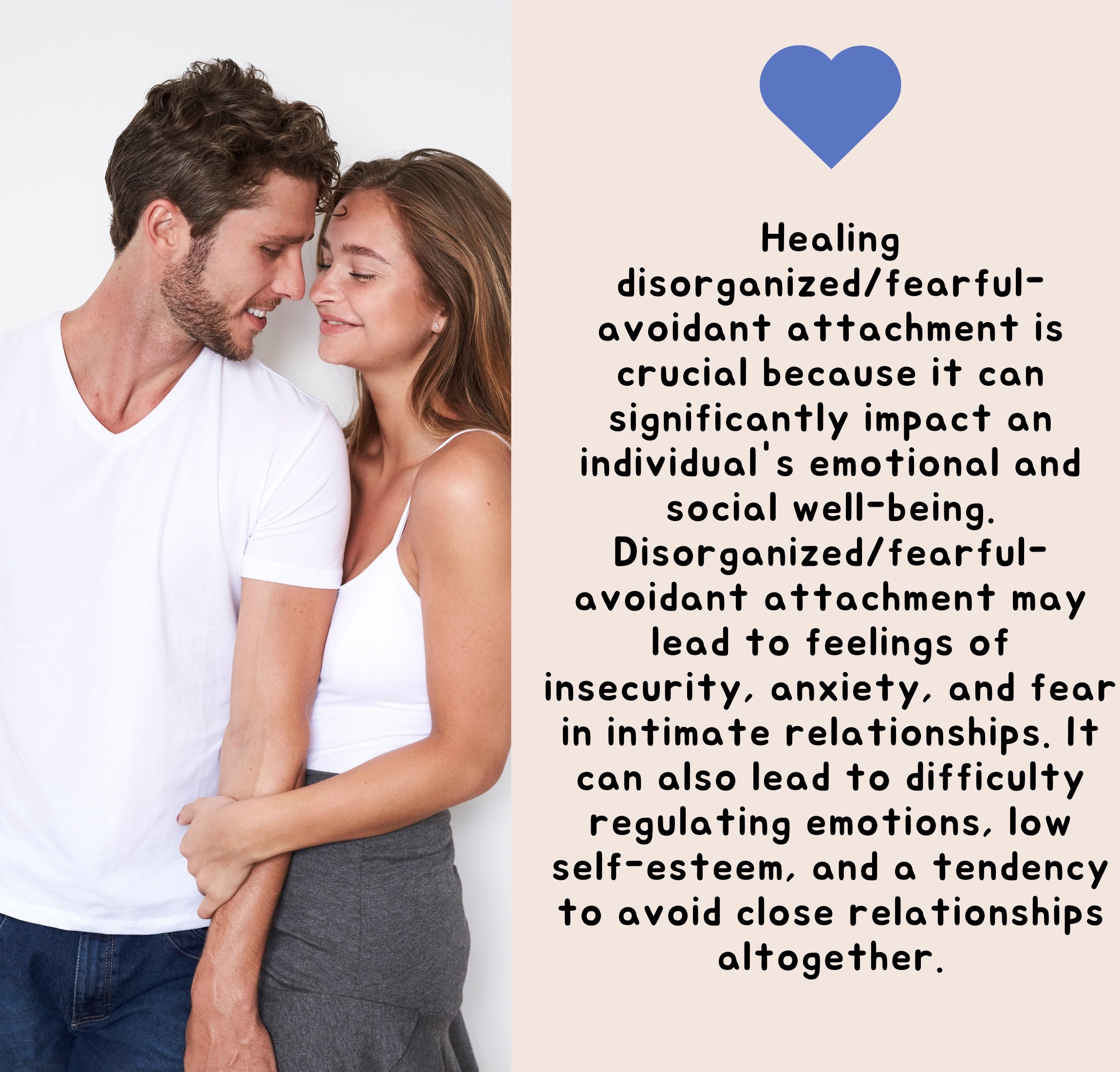 Disorganized Attachment Style Workbook, Fearful Avoidant Attachment ...