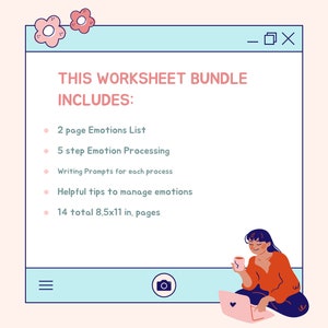 Emotion Processing Worksheets, Calming Corner, Emotions List, Trauma ...