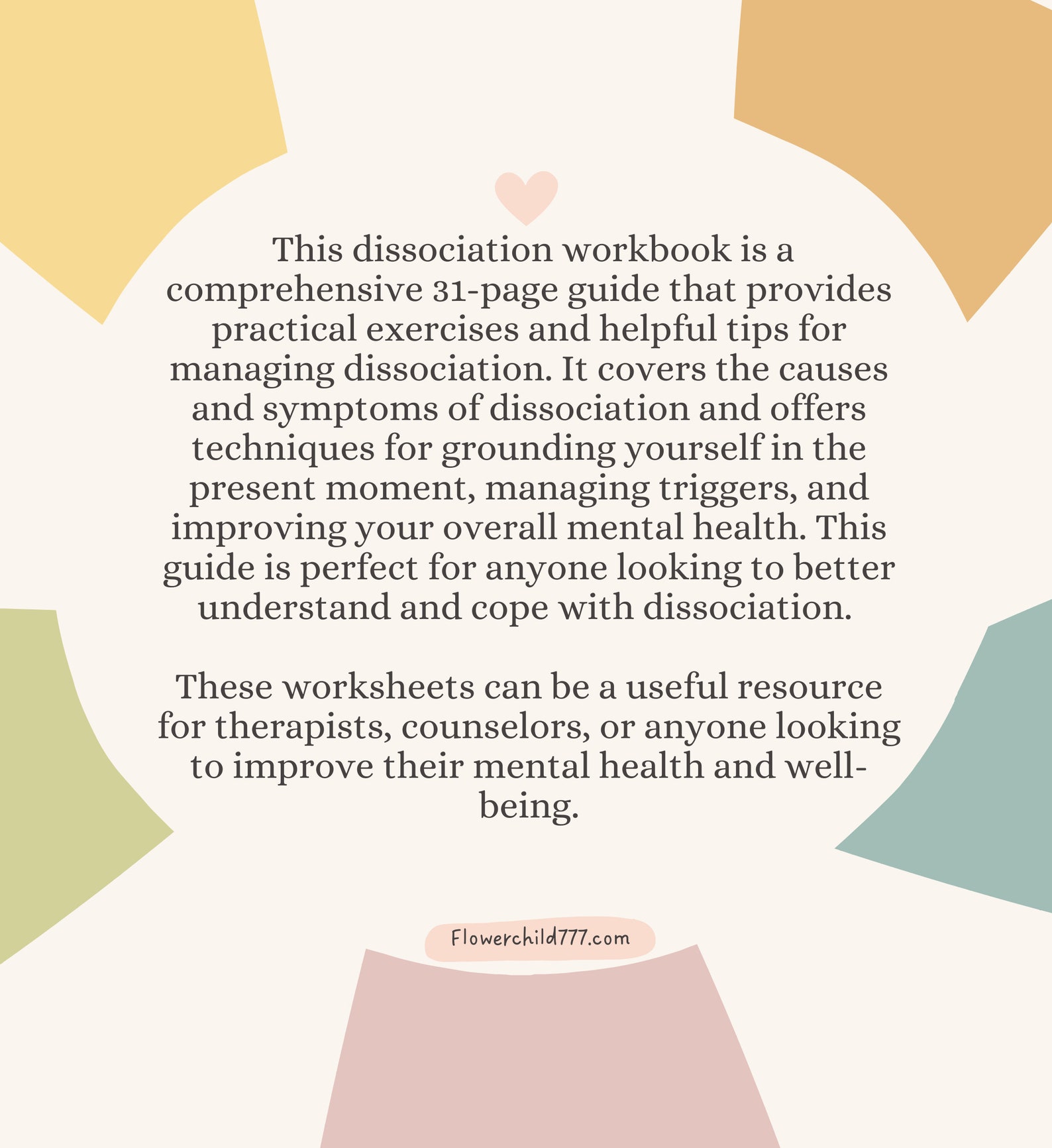 Dissociation Workbook How to Stop Dissociating Ptsd With Dissociative ...