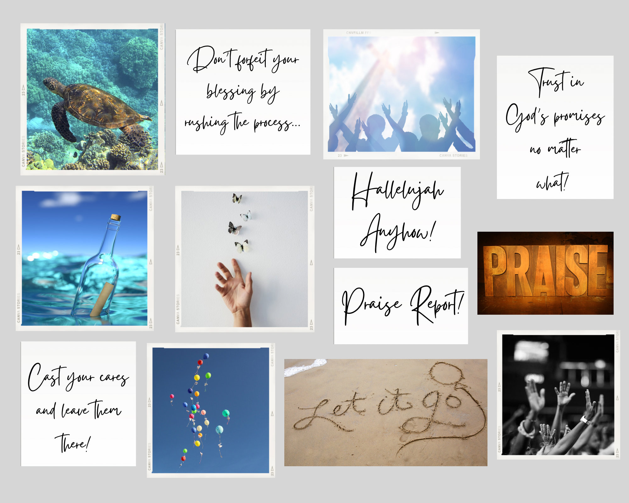 Printable Vision Board Quotes Christian Bible Verse Vision Board ...