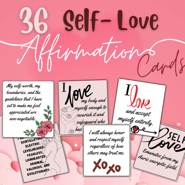 Self Love Cards - Etsy