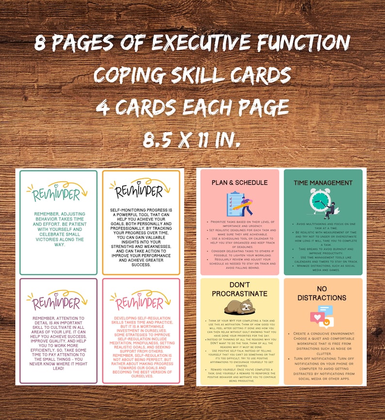 Executive Functioning Strategies Pdf, ADHD Adult, Executive Dysfunction ...
