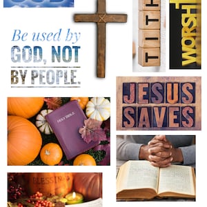 Christian Vision Board Printable Black Woman, 2025 Vision Board ...