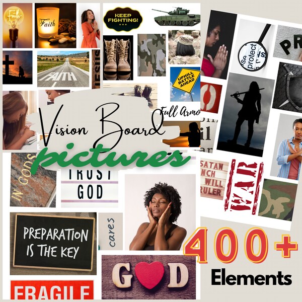 Printable Vision Board Pictures - Etsy