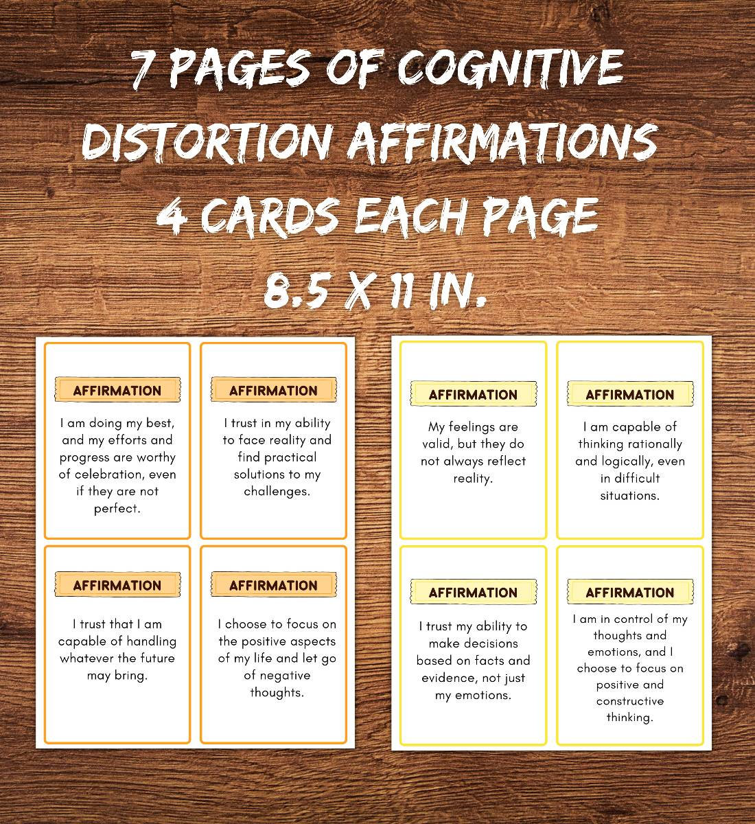 Unhelpful Thinking Styles Pdf Cognitive Distortions Worksheets ...