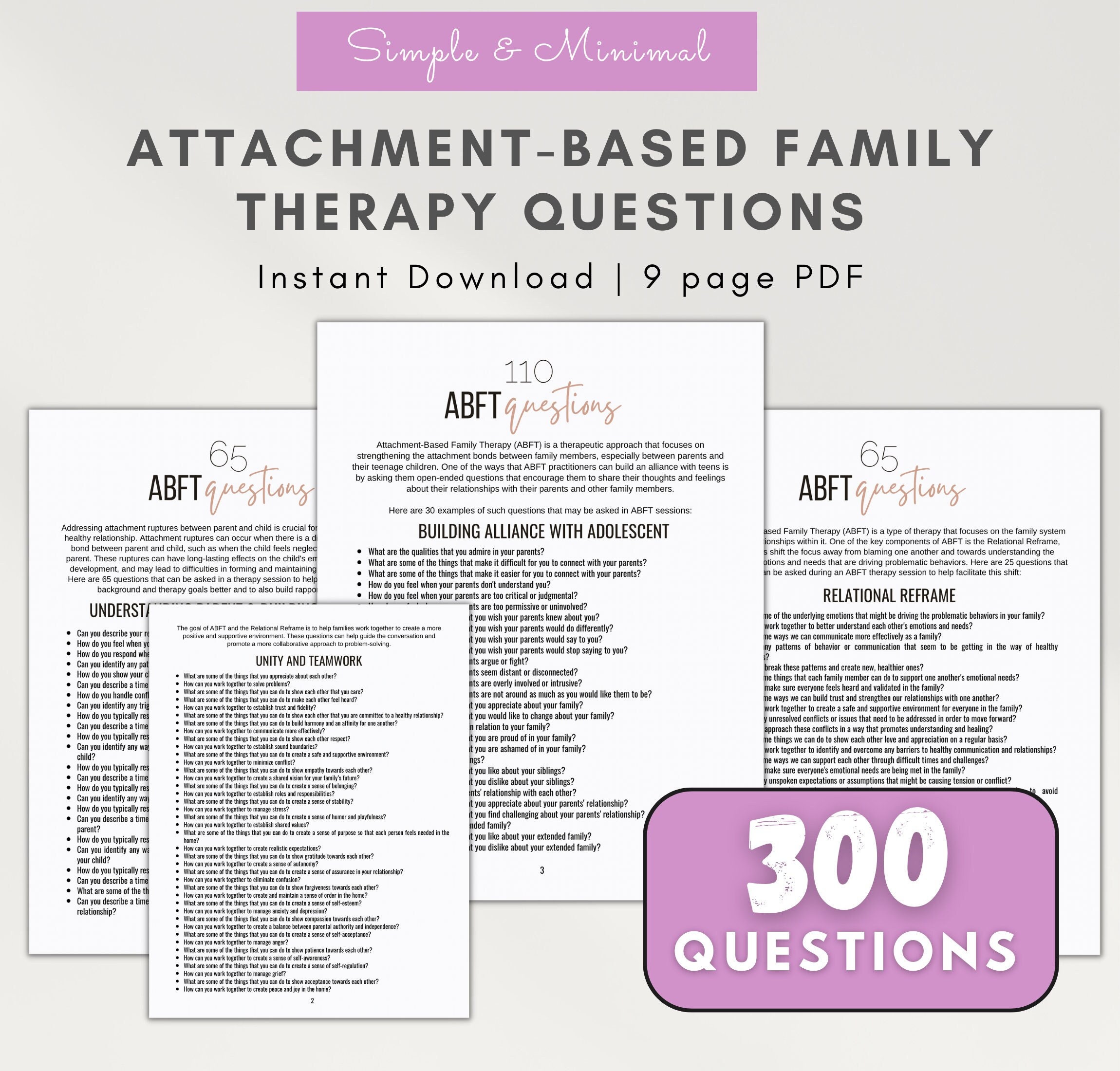 Attachment Based Therapy Questions, Childhood Trauma Therapy ...