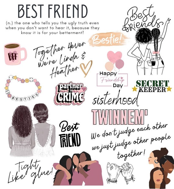 Best Friend Stickers