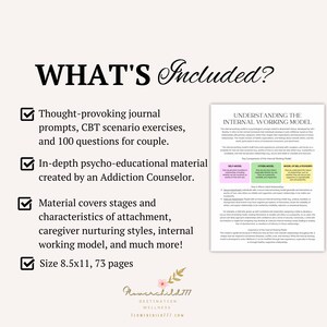 Printable Attachment Theory Worksheets, 4 Attachment Styles Pdf ...