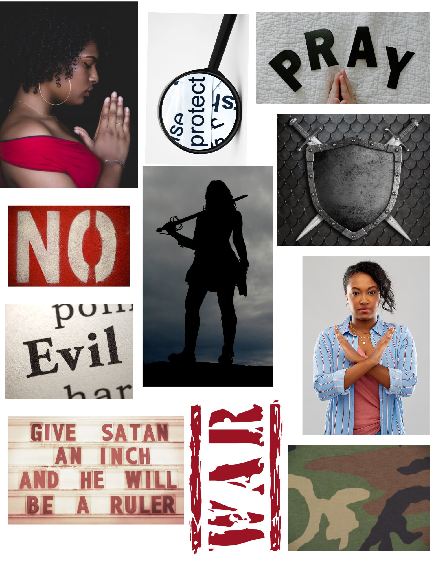 Christian Vision Board Printable Black Woman 2024 Vision - Etsy Canada