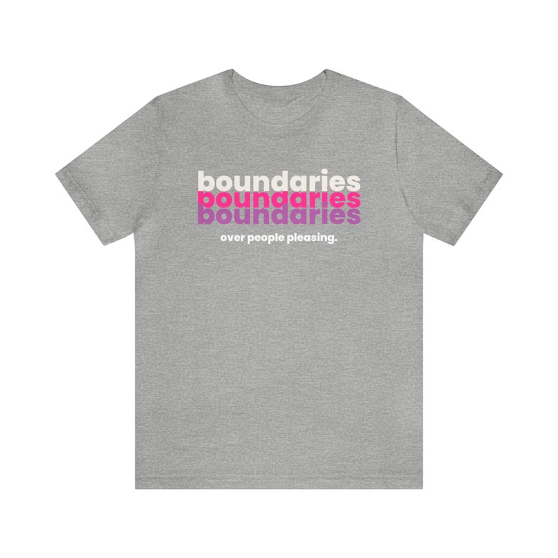 Boundary Shirt, Mental Health Matters Empowerment Shirt, Activism Shirt ...