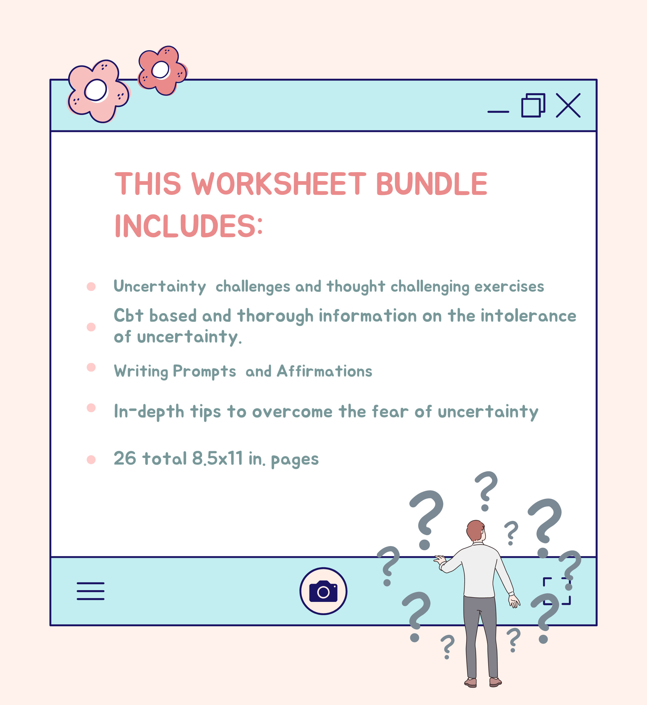 Circle of Control Worksheet, Printable Circle of Control Pdf, Anxiety ...