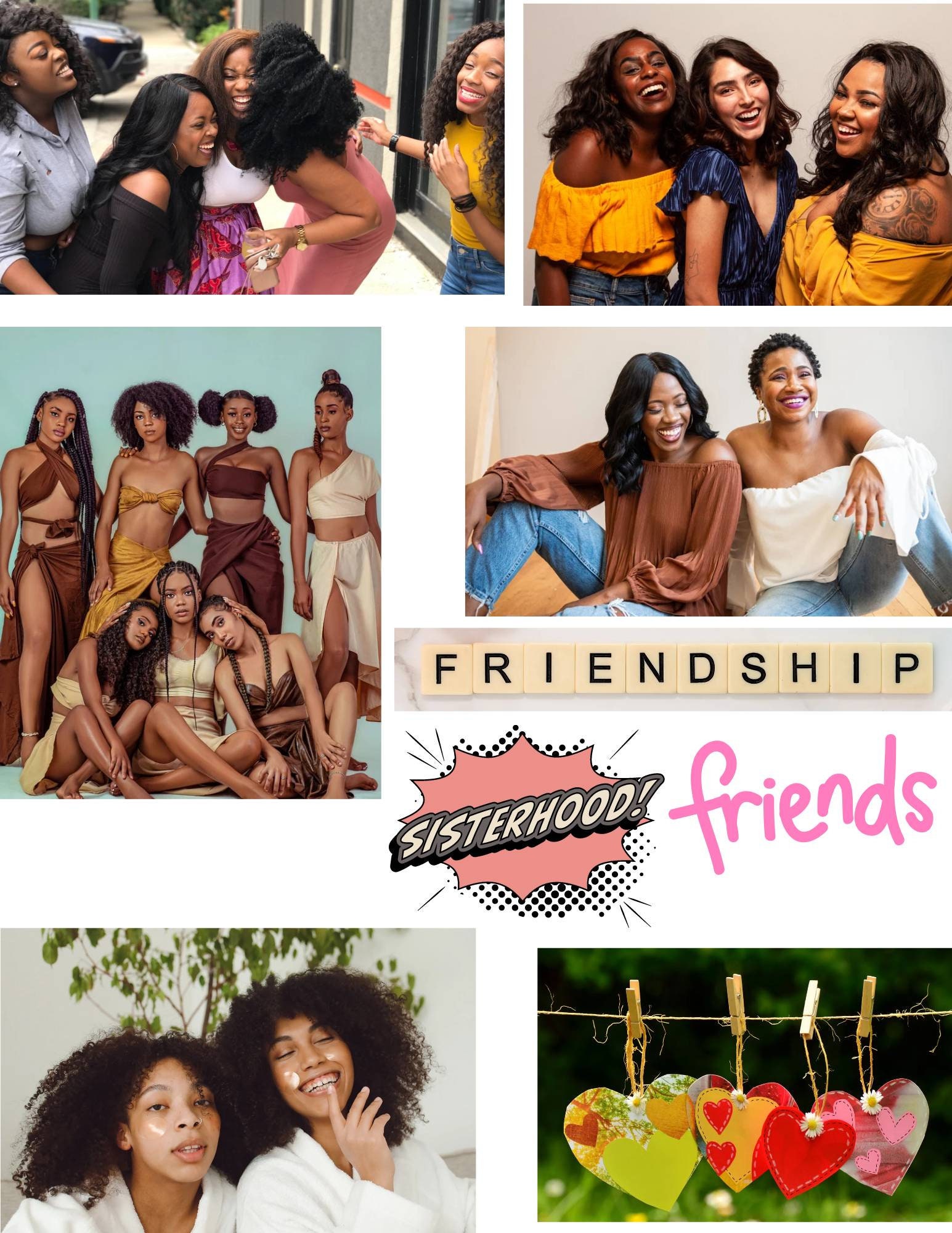 Vision Board Printable Black Women Vision Board Pictures Kit - Etsy ...